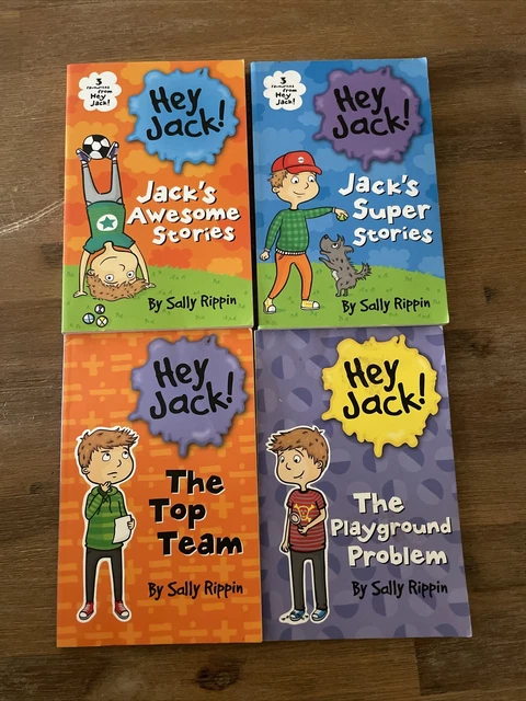 4 X BOOKS Hey Jack! by Sally Rippin.Jack's Awesome Stories: Three ...