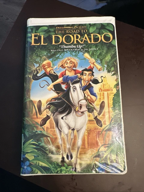 RARE DREAMWORKS ROAD to El Dorado Cartoon Movie videocassette VHS £0.74 ...