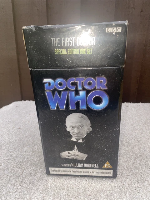 DOCTOR DR WHO VHS The First Doctor VHS Boxed Set £8.99 - PicClick UK