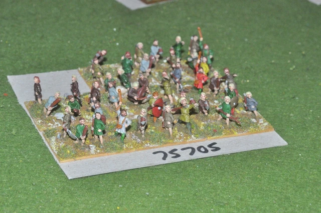15MM DARK AGES / anglo-saxon - horde 41 figs - inf (75705) £44.00 ...
