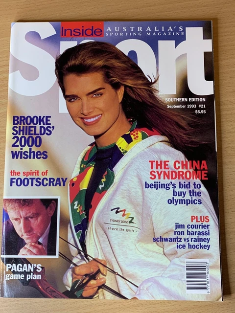 INSIDE SPORT MAGAZINE September 1993 #21 Brooke Shields Jim Courier Ron ...