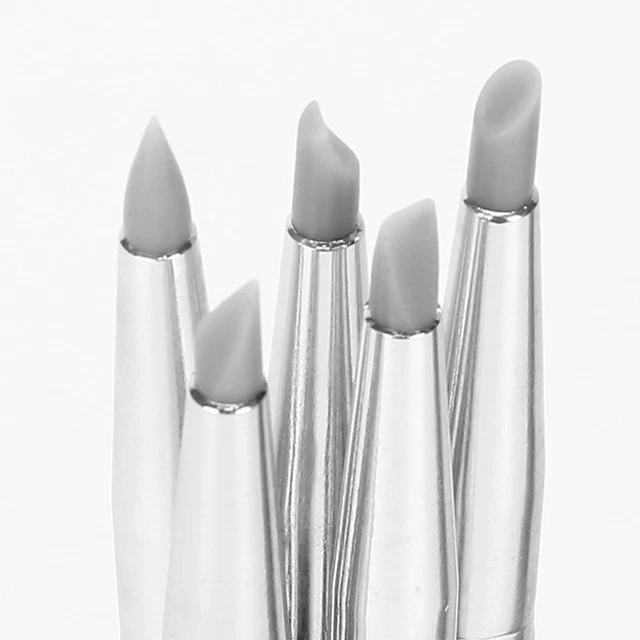 10PCS ARTISTIC SILICONE Sculpture Pen for Clay Moulding and Painting ...