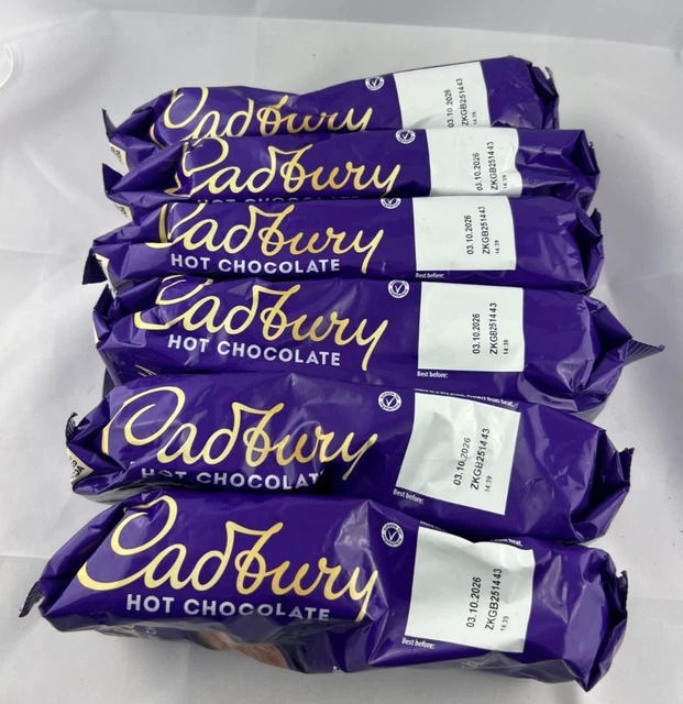 6 X CADBURY One Blend Vending Machine Hot Chocolate 1kg Bags (6KG) BBD ...