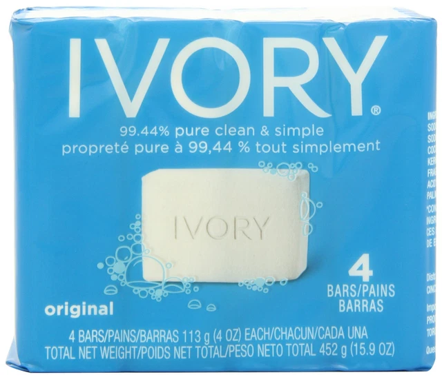 PROCTER & GAMBLE 82757 Bar Soap, Original Scent, 4 Oz, 4/pack, 18 Packs ...