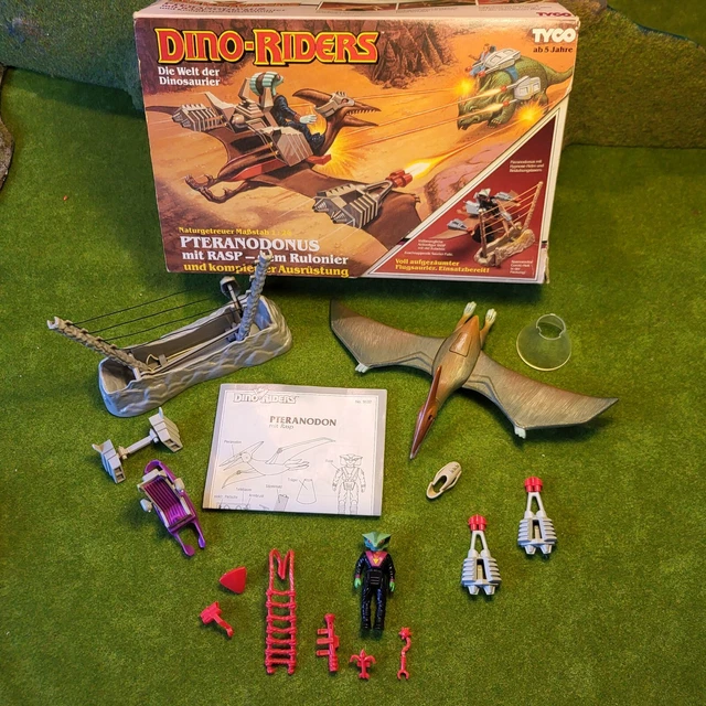 DINO RIDERS PTERANODON mit Rasp Tyco originale Verpackung EUR 169,00 ...