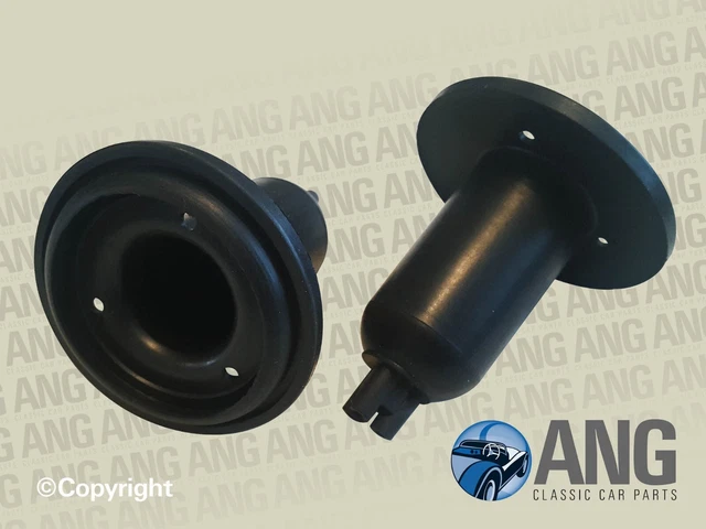 TRIUMPH SPITFIRE,GT6,TR3,TR4,TR4A,TR5 L594 TYPE LAMP RUBBER BOOTS x 2 ...