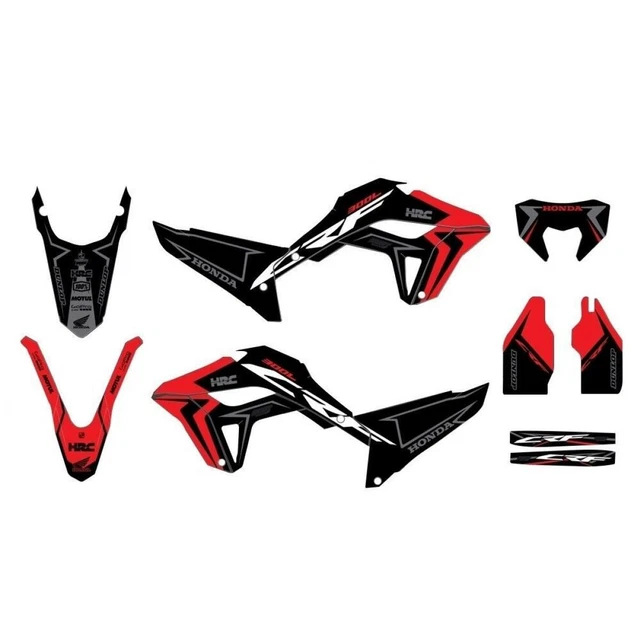 CUSTOM GRAPHICS STICKER Decal Kit V.4 For Honda CRF300L 300L Crf 2020 ...