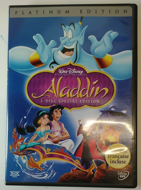 ALADDIN (DVD, 2004, 2-Disc Set, Special Edition English/French/Spanish ...