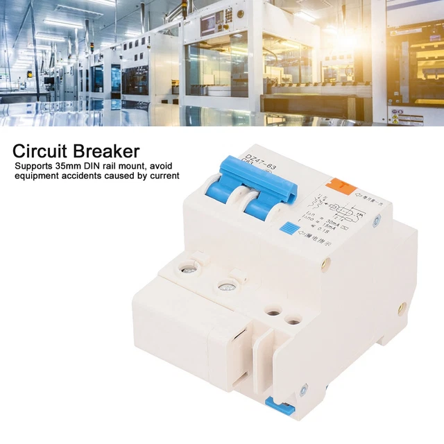 CIRCUIT BREAKER DISCONNECTOR Electric Leakage Protection Switch 35mm ...