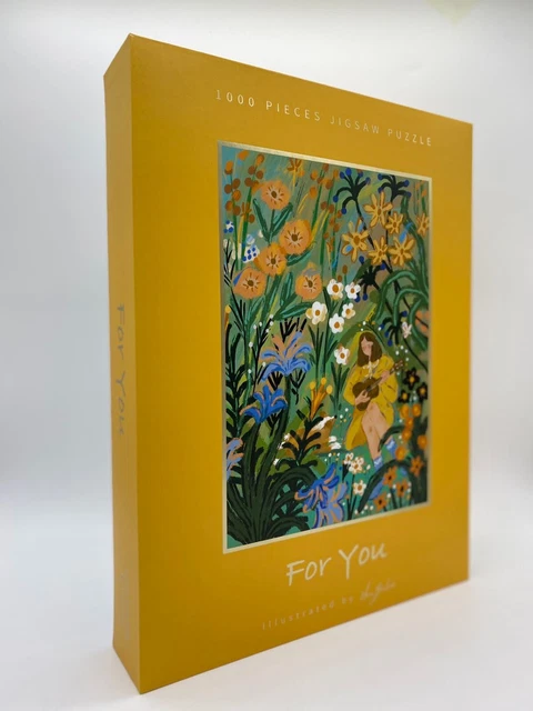 LET'S PIECES PUZZLE For You Illustrated by Zhu Guli 1000 Pieces Jigsaw ...