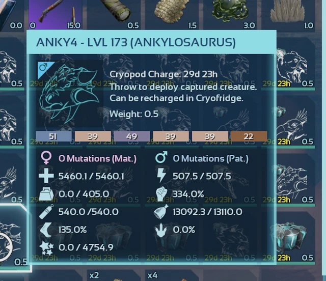 ARK SURVIVAL ASCENDED Anky Ankylosaurus PVE PS5/XBOX/PC offiziell EUR 5 ...