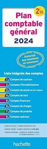 PLAN COMPTABLE GÉNÉRAL - PCG 2024/2025 (autorisé aux ... | Livre | état ...