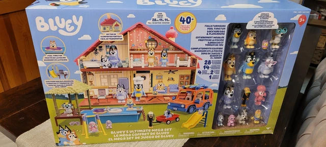 BLUEY'S ULTIMATE MEGA Set ~ A Day in the Life of BLUEY Mega Set 40 ...