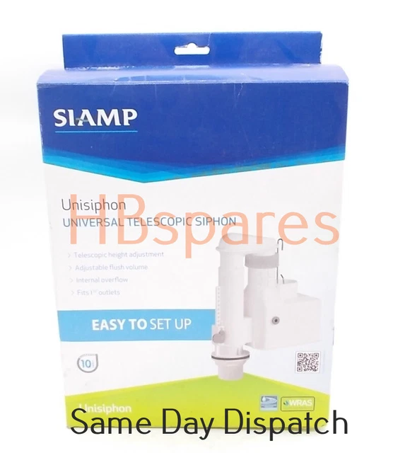 FLUSH SYPHON SIAMP Universal Adjustable Telescopic Lever £12.99 ...