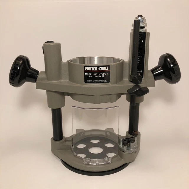 PORTER CABLE HEAVY Duty Plunge Router Base Model 6931 Type 2 $120.00 ...