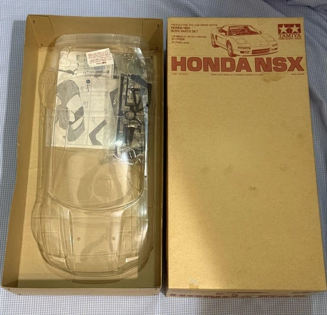 TAMIYA HONDA NSX 1/10 Scale Pre-Cut Body Rc Car Polycarbonate Spare ...