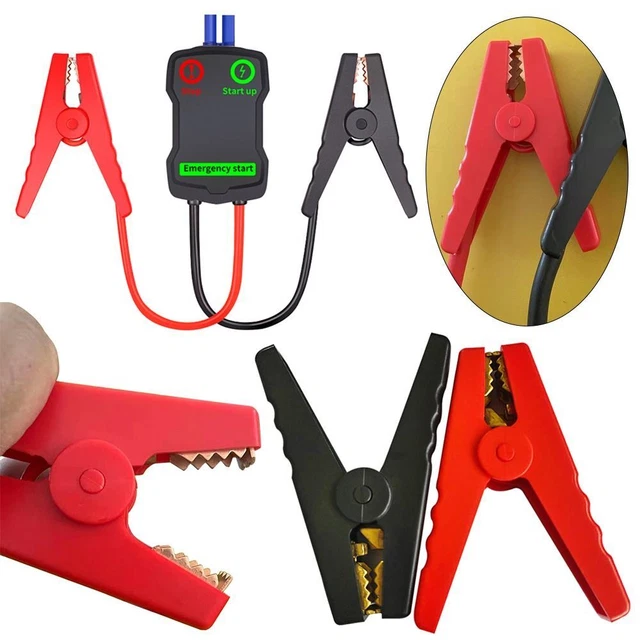 BATTERY CLIP CHARGING Clip Terminals Crocodile Clamp Connectors ...