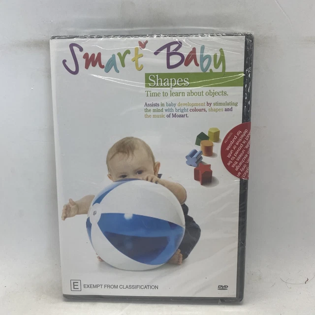 SMART BABY SHAPES DVD Region 0 Brand New Sealed Free Postage AU Seller ...
