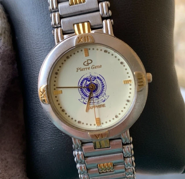 MONTRE VINTAGE PIERRE Gene Royal Arabia Saoudite Air Force Ksa Army ...