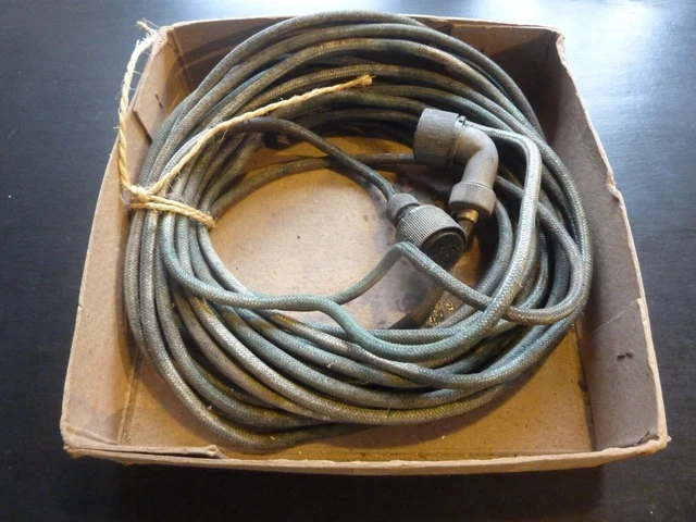 WW2 RAF RADIO/RADAR Connector Cable £40.00 - PicClick UK