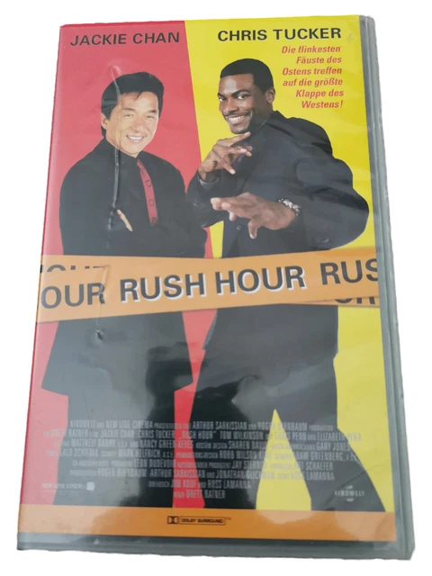 RUSH HOUR - Jackie Chan, Chris Tucker - VHS Azione EUR 5,95 - PicClick IT