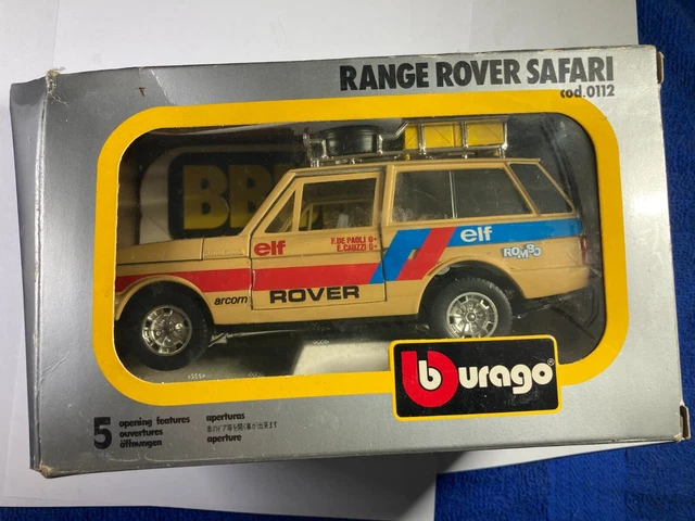 1/24 BBURAGO DIECAST Model Range Rover Safari cod.0112 £0.99 - PicClick UK