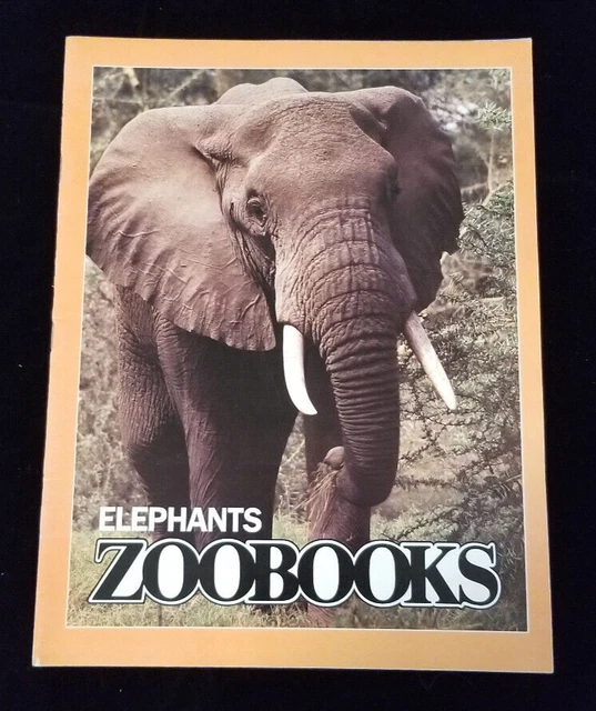ELEPHANTS ZOOBOOKS - by John Bonnett Wexo - Book - 1986 - Wildlife ...