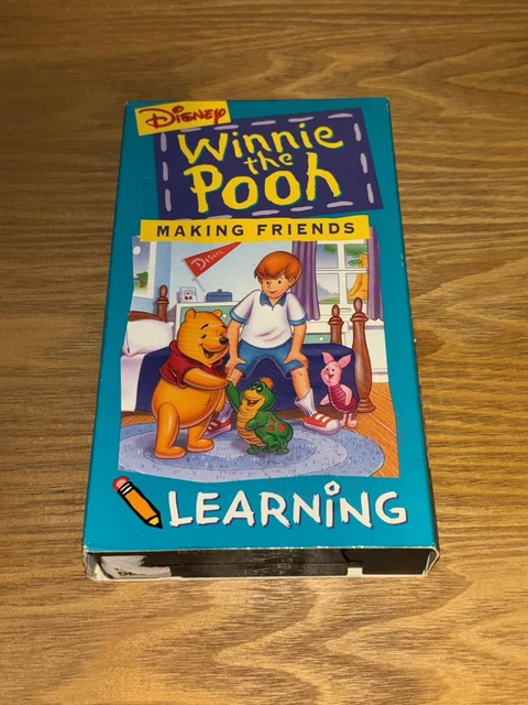 DISNEY WINNIE THE Pooh VHS Video Tape Learning Making Friends £7.67 ...