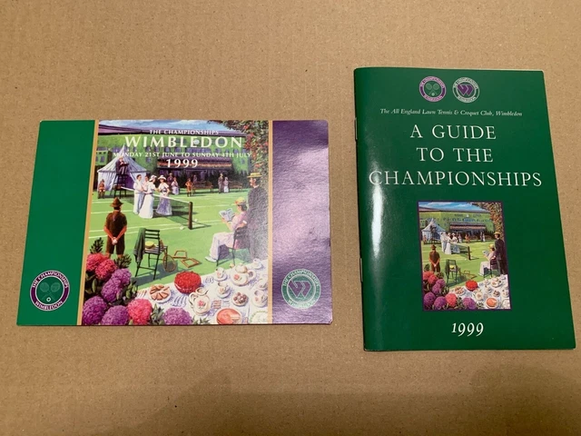 WIMBLEDON 26/JUNE/1999 NO.1 Court Stand Tickets and Guide £10.78 ...