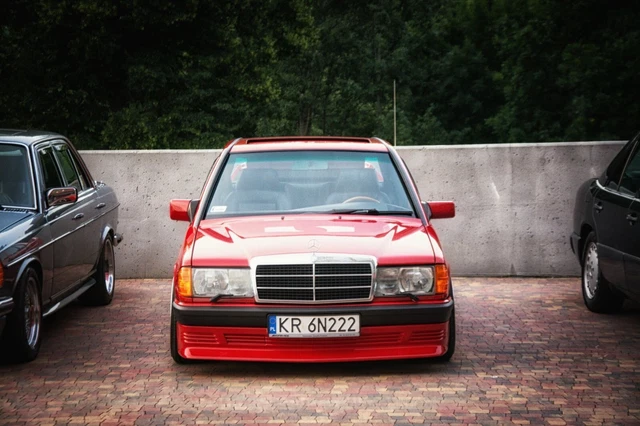 FRONT BUMPER SPOILER MERCEDES W201 190e Bumper Spoiler KAMEI EUR 160,00 ...