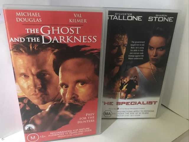 VHS LOT STALLONE Michael Val Kilmer Sharon Stone $18.49 - PicClick AU