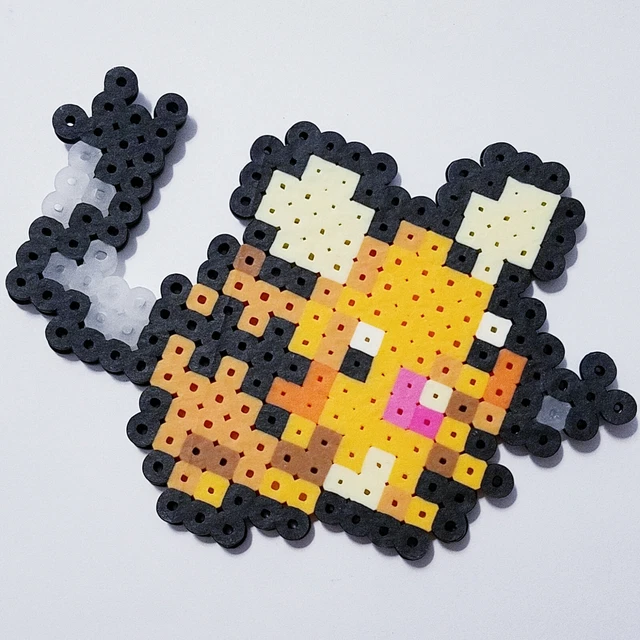 POKEMON CUSTOM SPRITE Pixel Art 8 bits - DEDENNE 4,1" Charm PixelThat ...