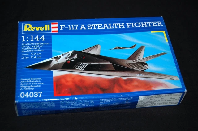 REVELL 1/144 SCALE Lockheed F-117A Nighthawk Stealth Fighter Model Kit ...