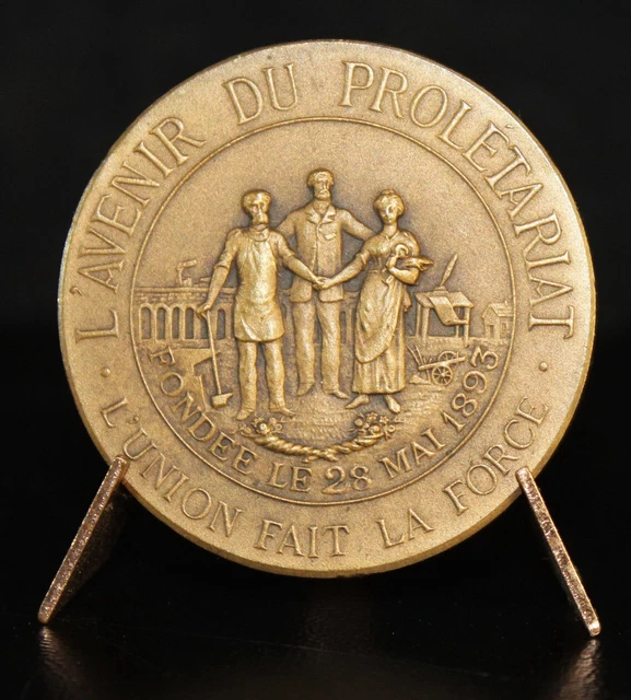 MEDAL THE FUTURE OF THE Proletariat, UNION Made The Force.au Dr H ...