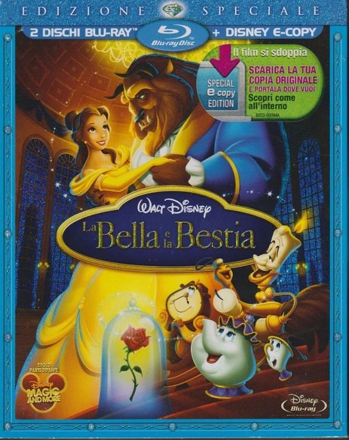 BLU-RAY *** LA BELLA E LA BESTIA - EDIZIONE SPECIALE 2 DISCHI con SLIPCOVER *** EUR 18,90 ...