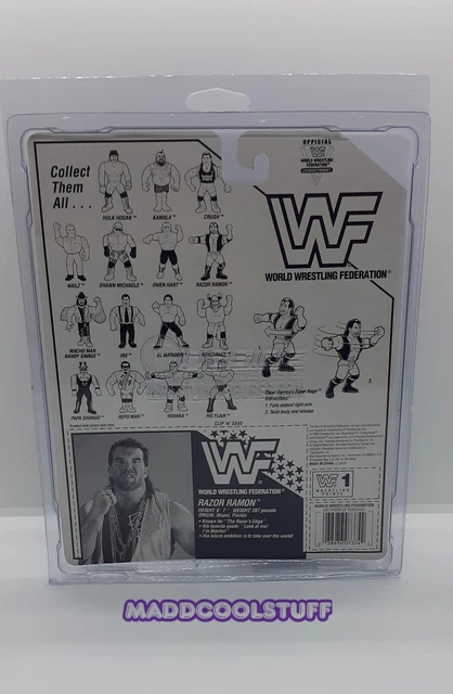 WWF WWE HASBRO Razor Ramon Scott Hall WCW Blue Purple nWo Not Green ...