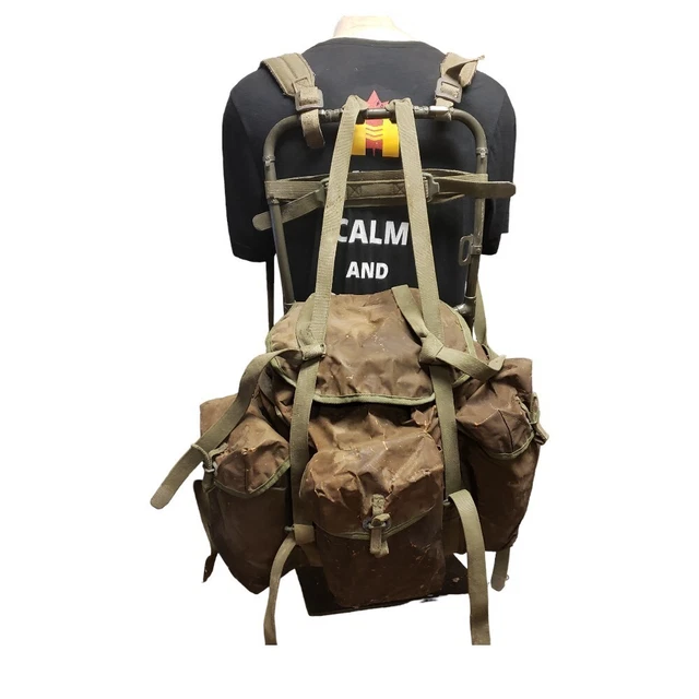 CANADIAN ARMED FORCES Airborne Pattern 64 Rugsack W/ Rack $499.99 ...