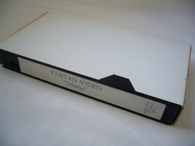 GLORIA 1980 VHS PAL CARD BOX timecode sample promo John Cassavetes Gena ...