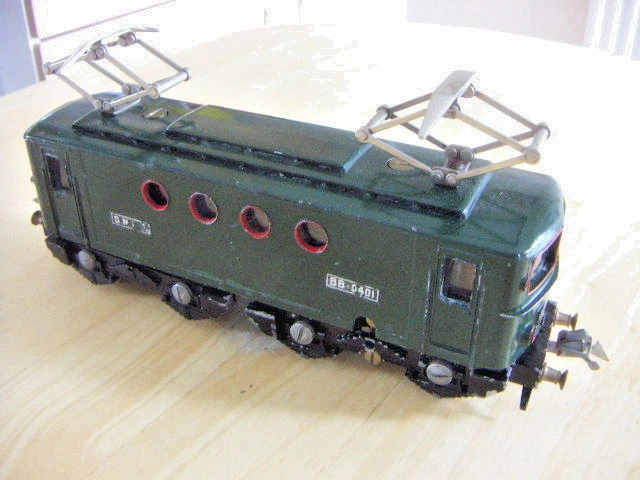 LR LOUIS ROUSSY Bb-0401 Electric Pantograph Locomotive O Gauge Vgc Sncf Light £95.00 - PicClick UK