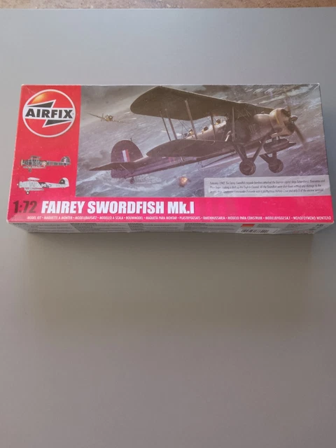 AIRFIX A04053B FAIREY Swordfish MK.I Model Kit 1:72nd Scale New £18.26 ...