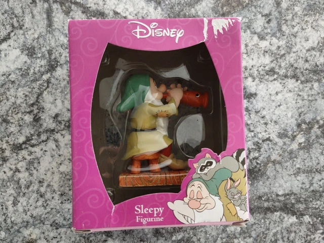 DISNEY SNOW WHITE & The Seven Dwarfs SLEEPY Figurine CVS ENESCO £6.67 ...
