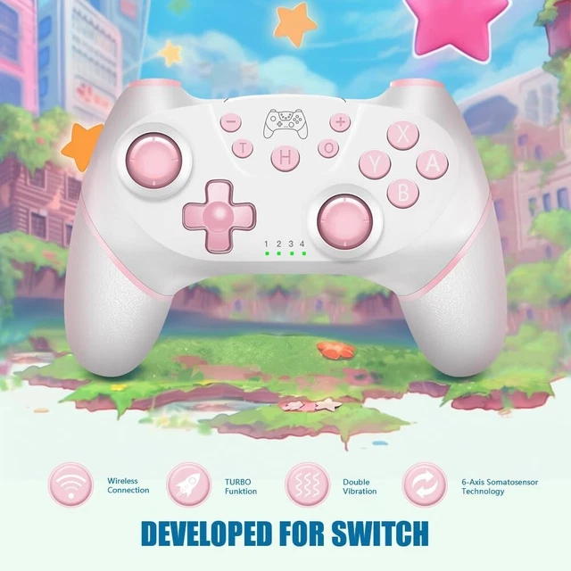 NEW WIRELESS CONTROLLER for Nintendo Switch/Lite/OLED, Dual Vibration ...