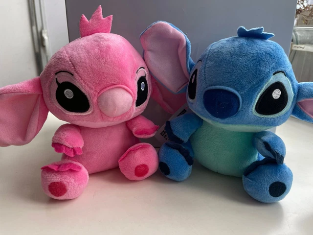 DISNEYS LILO & Stitch Angel Stitch Scrump Soft Plush Stuffed Toy 4.7-8 ...