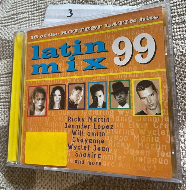 LATIN MIX 99 Cd. 18 Hottest Latin Hits. Ricky Martin. Jennifer Lopez ...