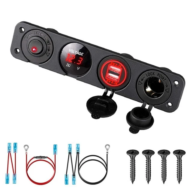 SWITCH CONTROL TOGGLE Switches Waterproof Power Adapter Rocker Switch ...