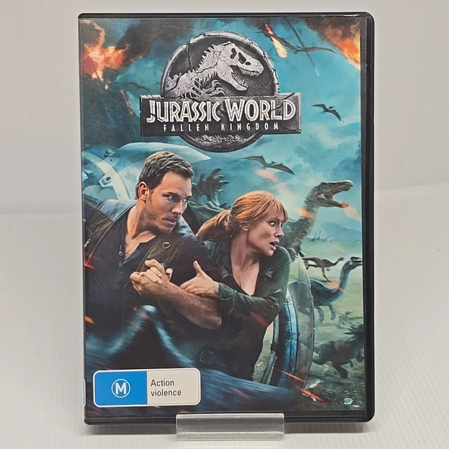 JURASSIC WORLD-FALLEN KINGDOM (DVD, 2018) Chris Pratt Geraldine Chaplin ...