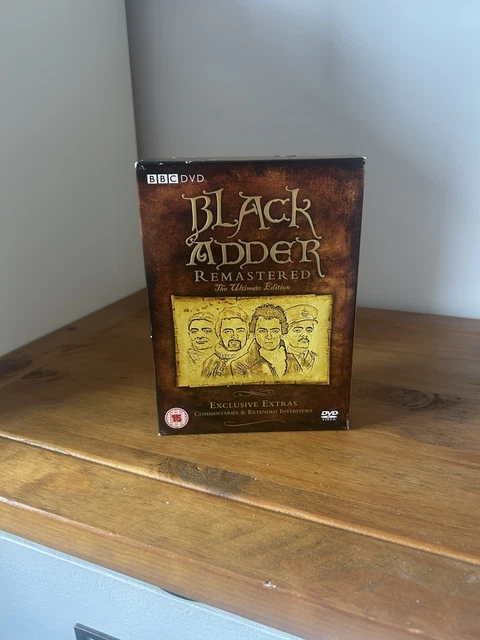 BLACKADDER REMASTERED ULTIMATE Edition DVD Box Set £1.75 - PicClick UK