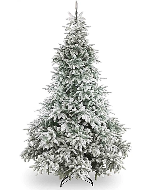ALBERO ARTIFICIALE INNEVATO Andorra 225 Cm | The National Tree Company ...