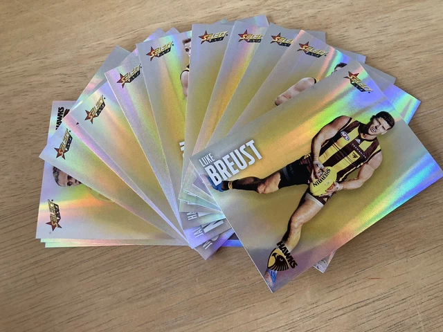 2023 SELECT FOOTY Stars Colour Spots Parallel team set Hawthorn 13 ...