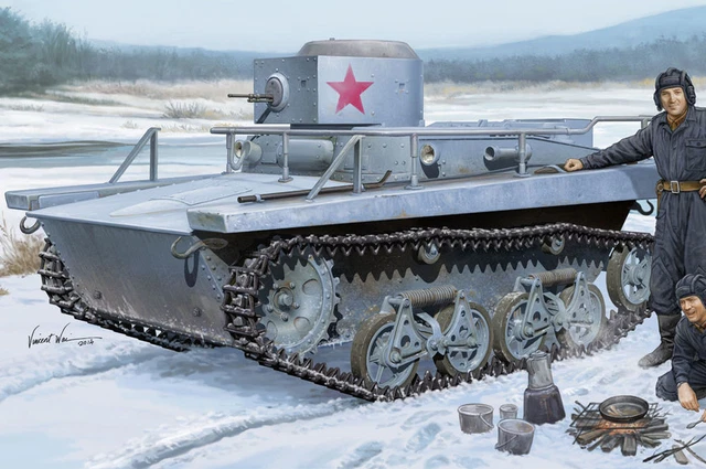 HOBBY BOSS 1:35 83820 Soviet T-37TU Command Tank EUR 30,59 - PicClick DE